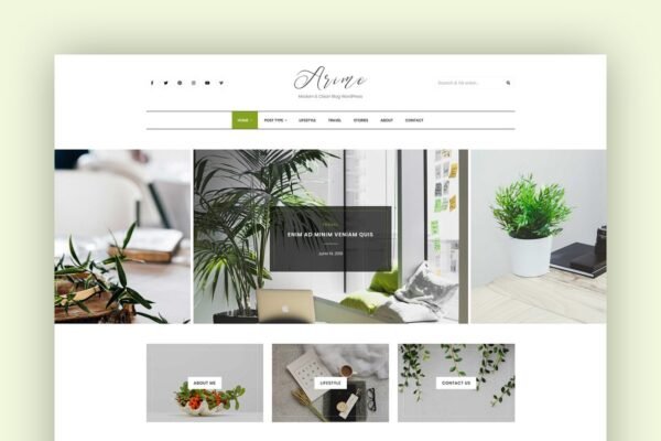 15 Minimalist Wordpress Themes for Blogs - Make More Of Life